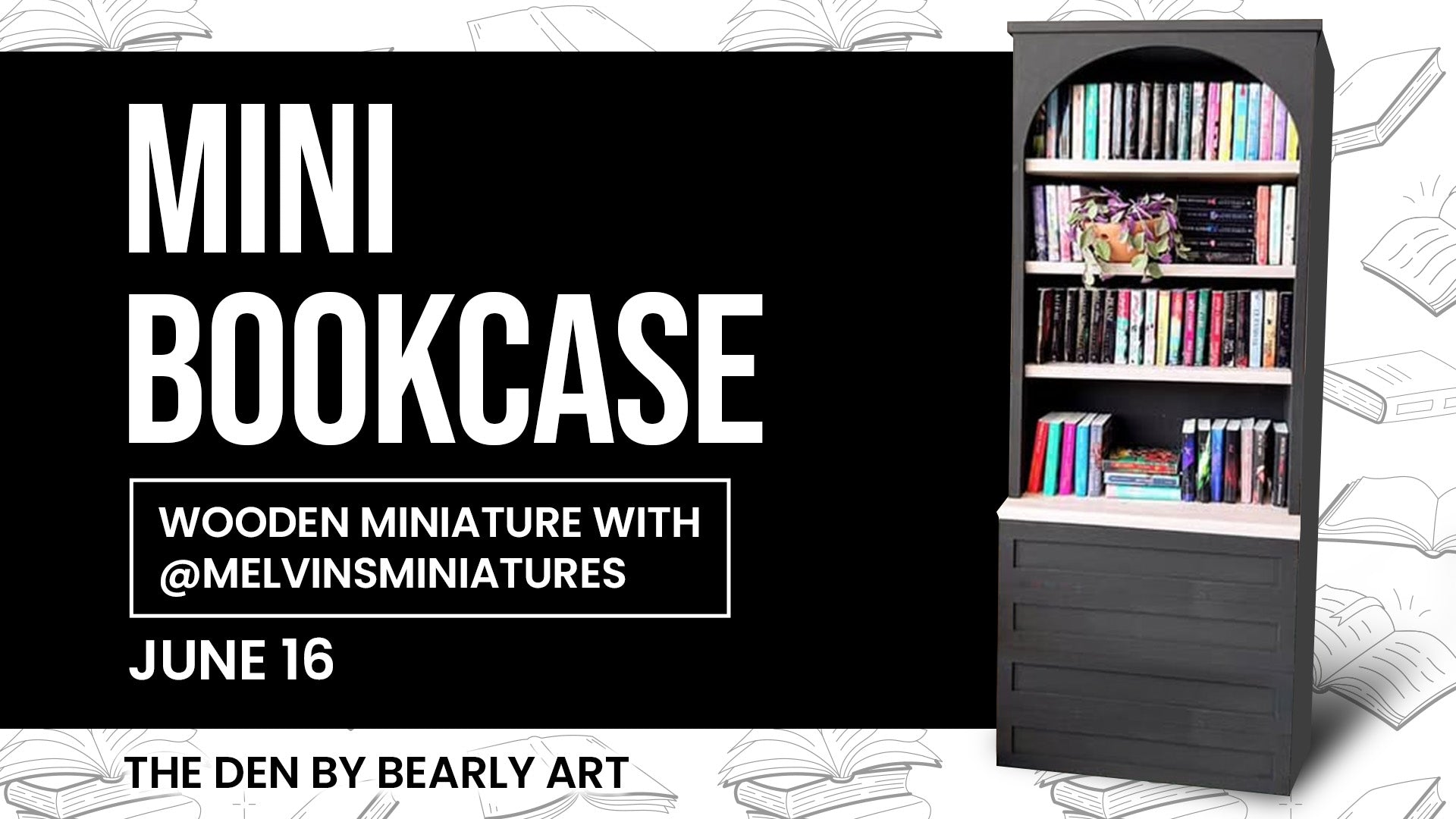 Mini Bookcase | The Den