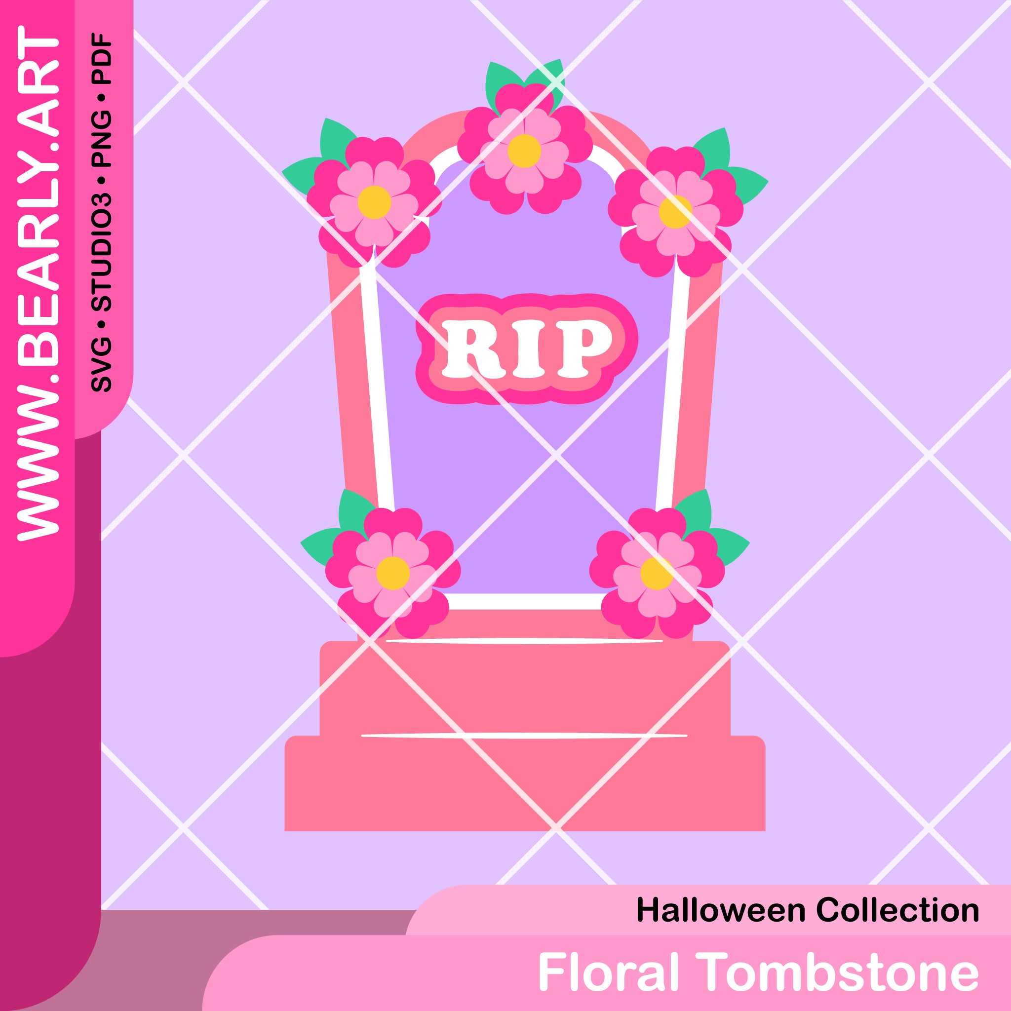 Floral Tombstone - Off the Mat Project