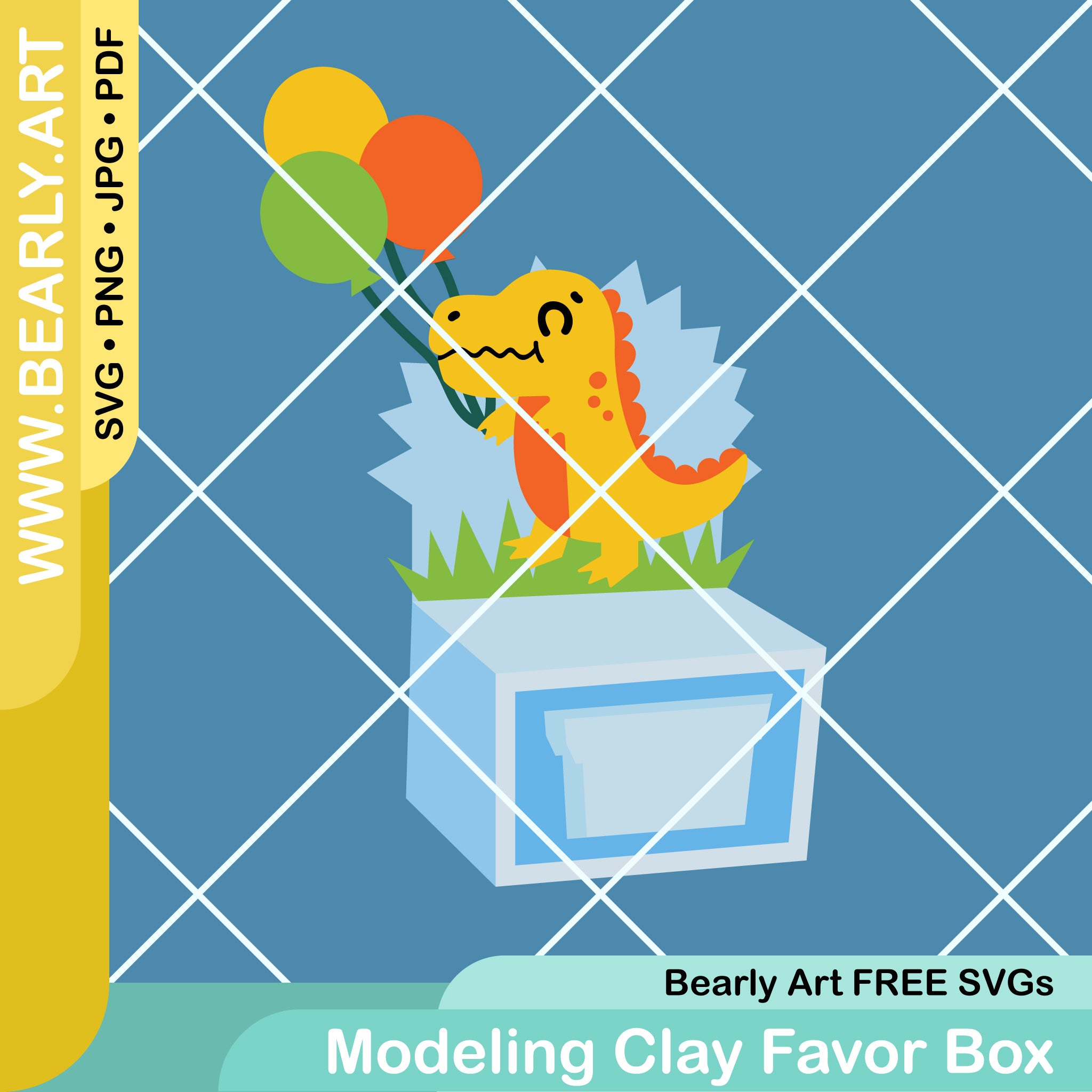 Modeling Clay Favor Box