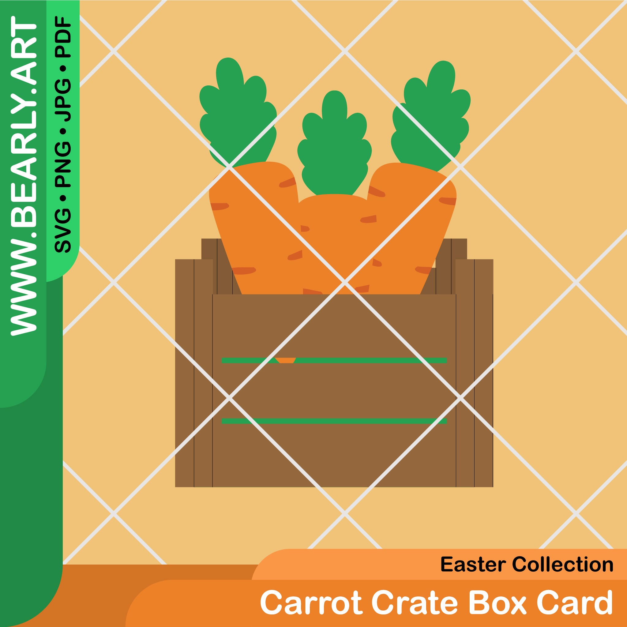 Carrot Crate Box Card