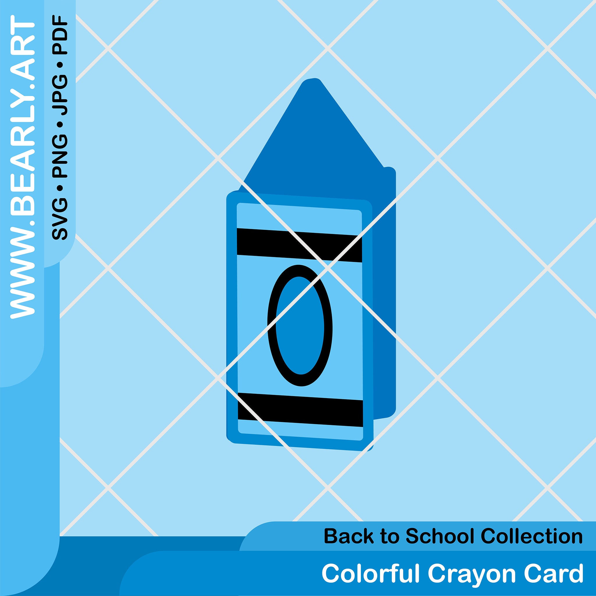 Colorful Crayon Card