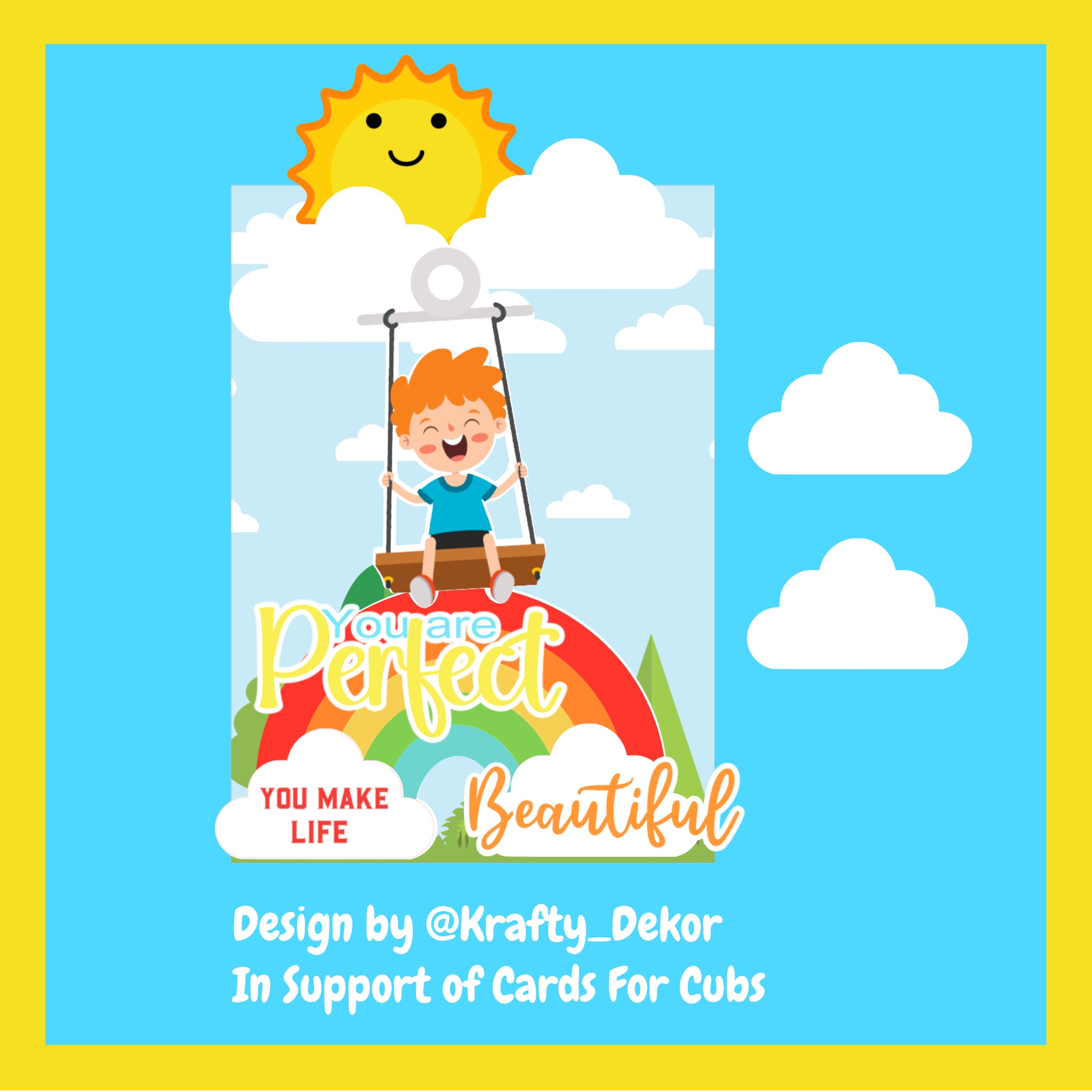 FREE Swing Card Design from @Krafty_Dekor